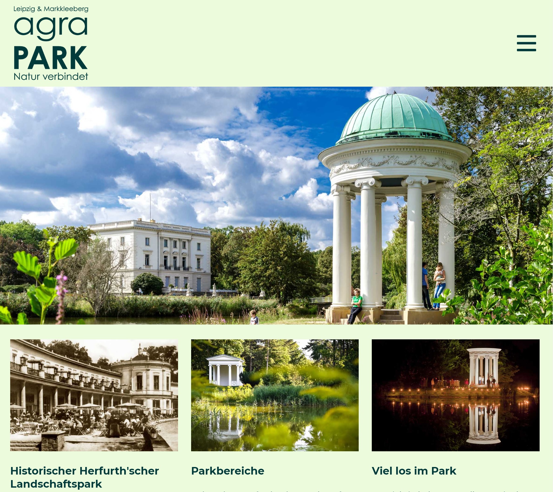 Der Park – PRO AGRA PARK